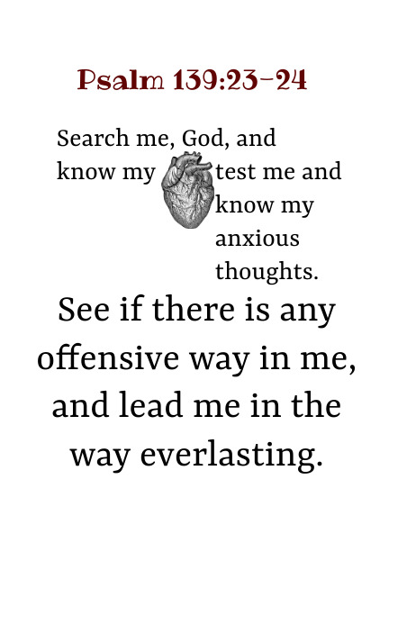 Daily Psalm Template | PosterMyWall