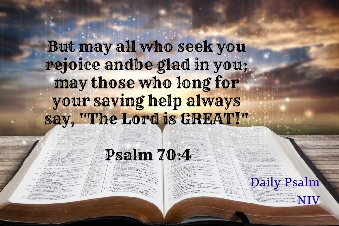 Daily Psalm Template | PosterMyWall