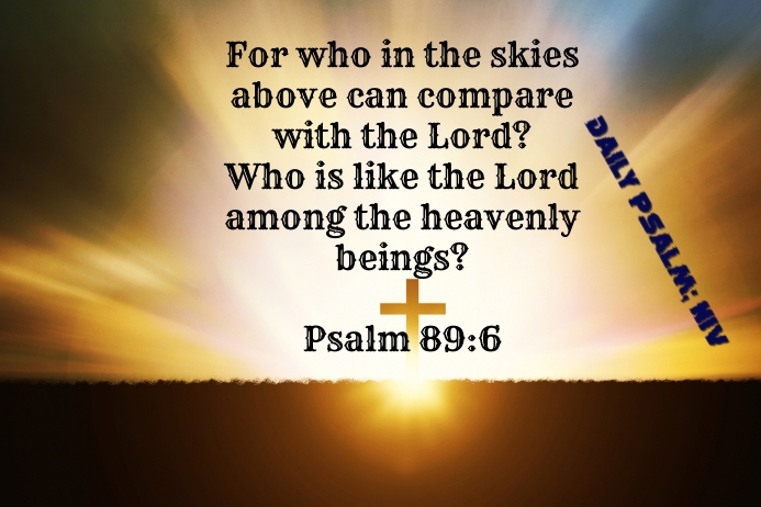 Daily Psalm Template | PosterMyWall