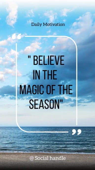 Daily Quote Template | PosterMyWall