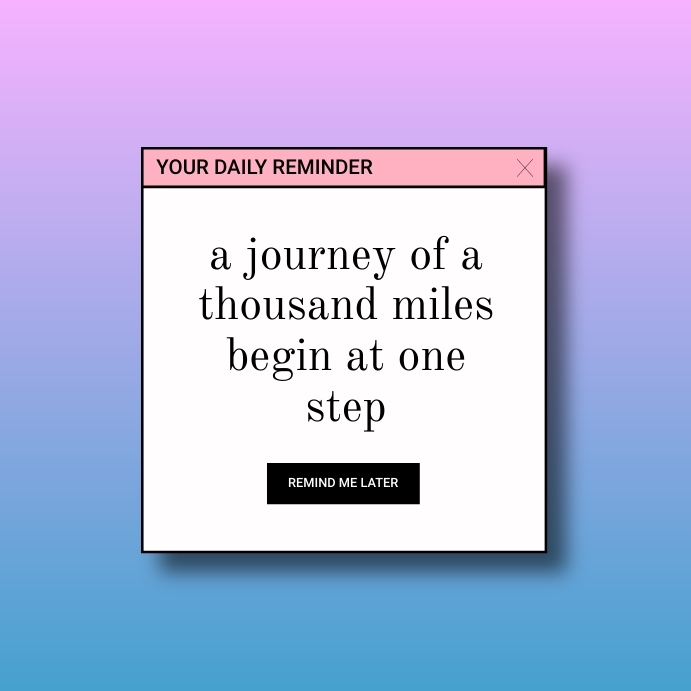 Daily Quote Social Media Post Template | PosterMyWall