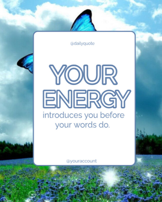 daily quote template | PosterMyWall