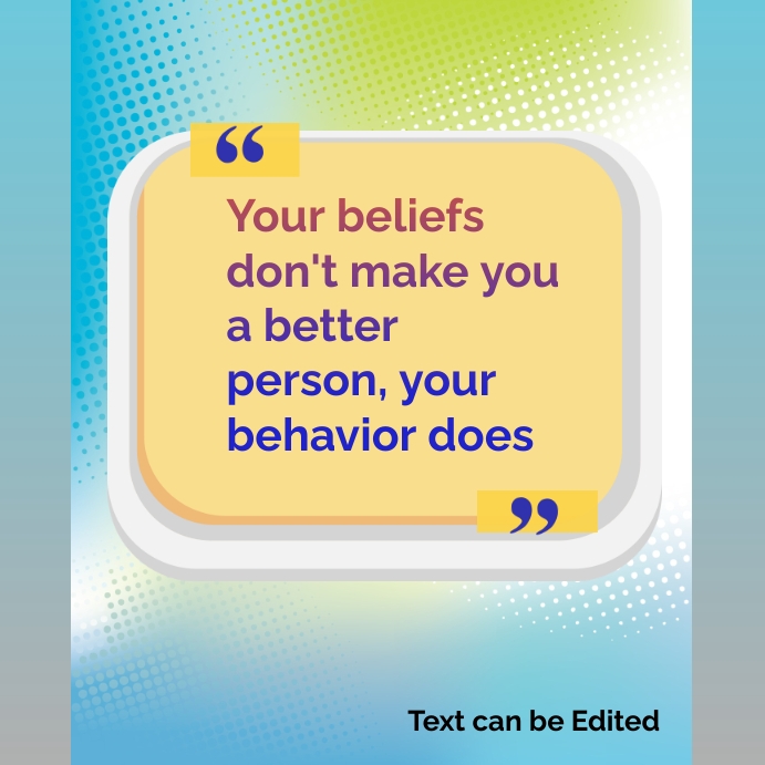 Daily quote template | PosterMyWall