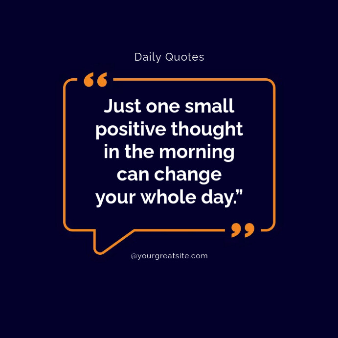 Copy of Daily Quotes | PosterMyWall