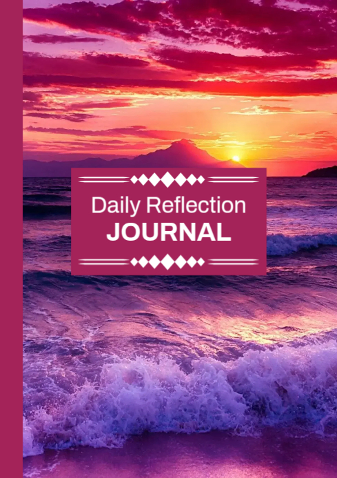 Daily Reflection Book Cover Template | PosterMyWall