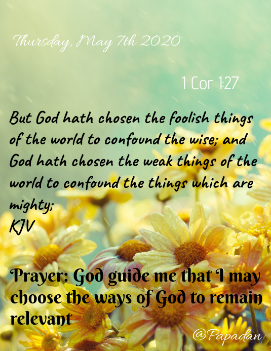 Copy of Daily Scriptures | PosterMyWall