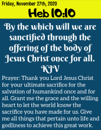 Scripture Template | PosterMyWall