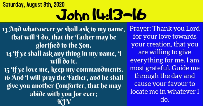 Copy of Daily Scriptures | PosterMyWall