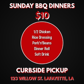 DAILY SOCIAL MEDIA LUNCH MENU TEMPLATE | PosterMyWall