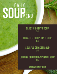 Restaurant Food Menu Template | PosterMyWall