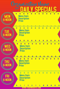 menu Template | PosterMyWall