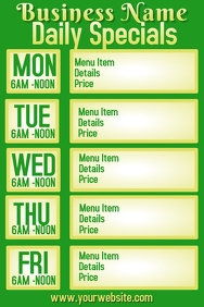 tiffin service Template | PosterMyWall