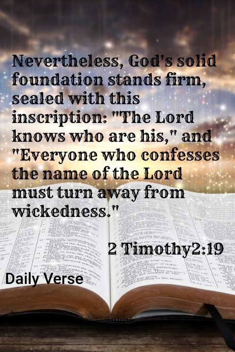 Copy of Daily Verse | PosterMyWall