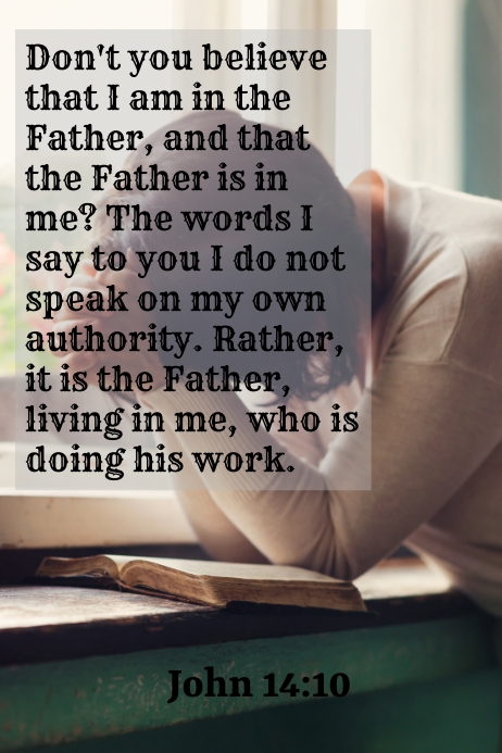 Daily Verse Template | PosterMyWall