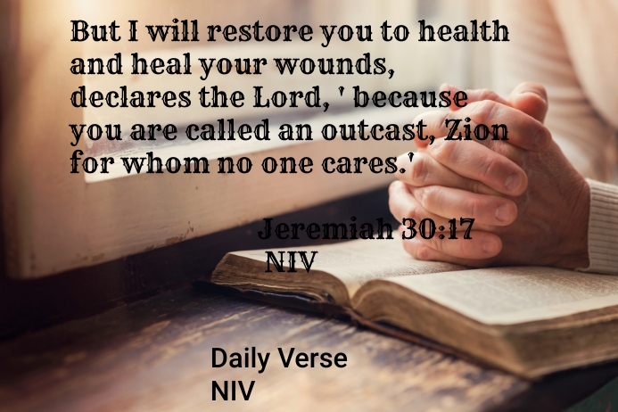 Copy of Daily Verse | PosterMyWall