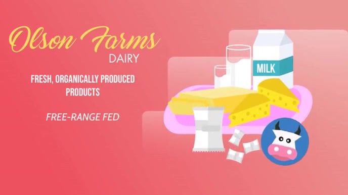 DAIRY Template | PosterMyWall