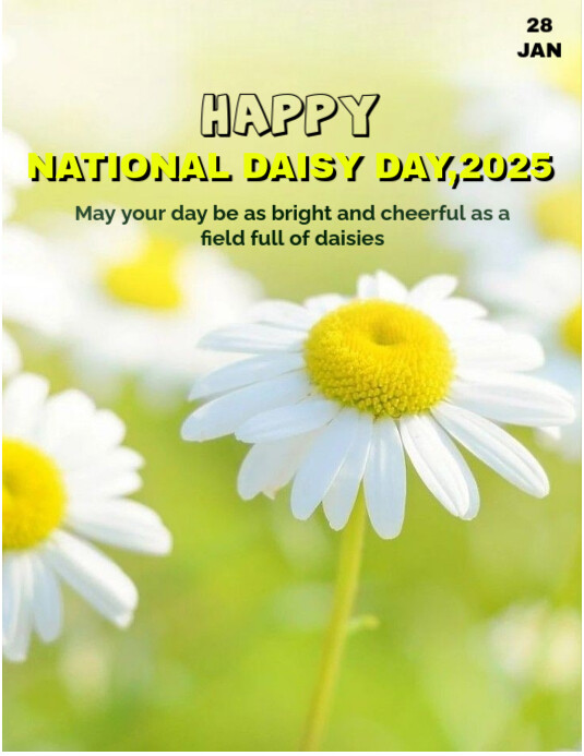 daisy day design Template | PosterMyWall