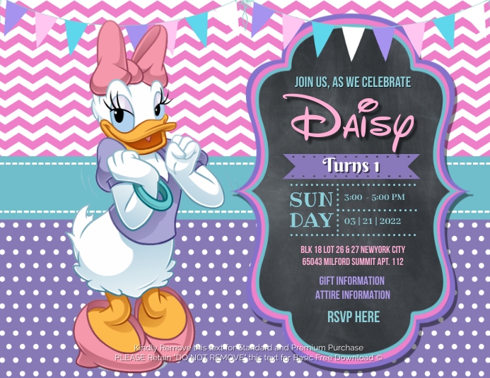 Copy of Daisy Duck | PosterMyWall