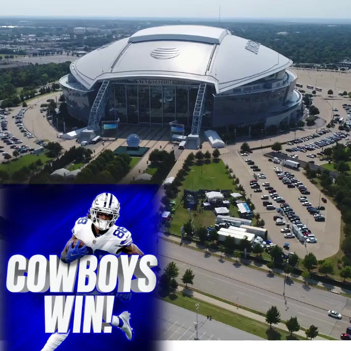Copy of Dallas Cowboys Wins Again | PosterMyWall