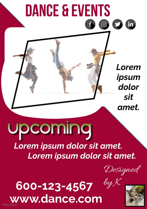 Dance & Events Flyer Template | PosterMyWall