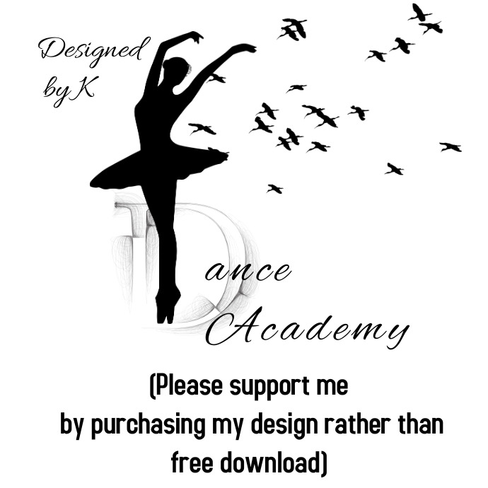 Dance Academy Ballet School Logo Template | PosterMyWall