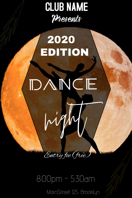 Dance and ballet flyer Template | PosterMyWall