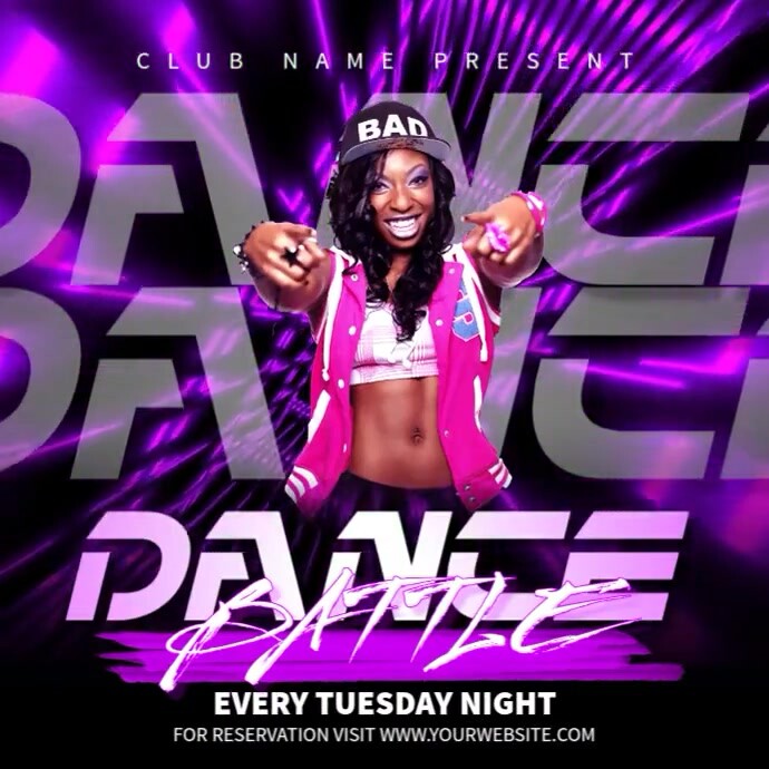 Dance Battle Template | PosterMyWall