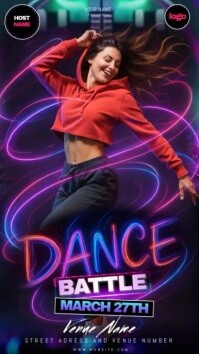 Dance Battle Poster Template | PosterMyWall
