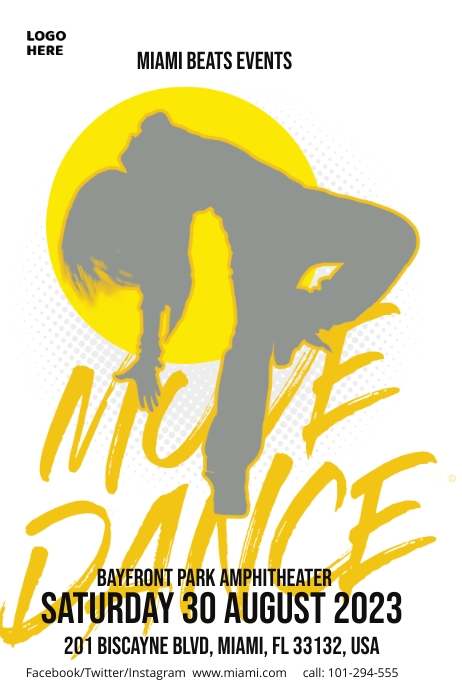 DANCE CLASS Template | PosterMyWall