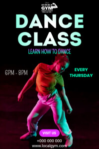 Dance Classes Template | PosterMyWall