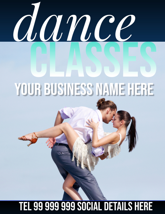 dance classes Template | PosterMyWall