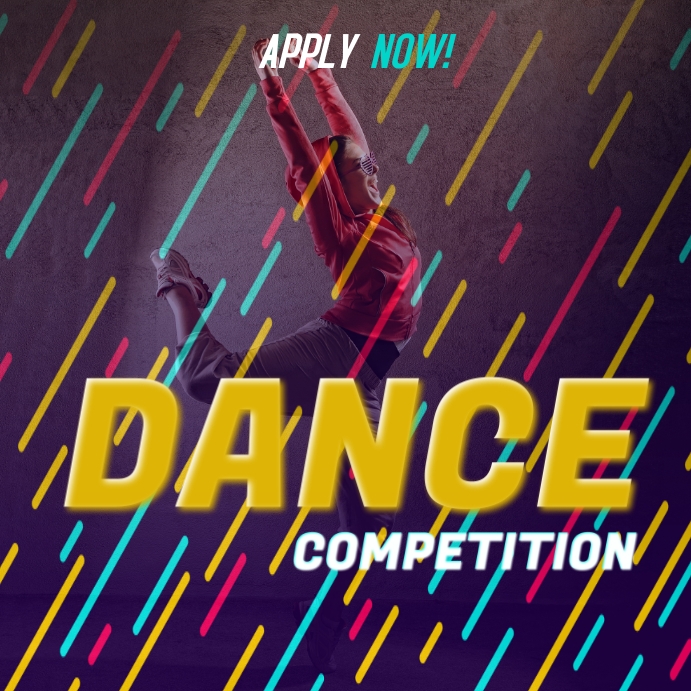 Plantilla de DANCE COMPETITION | PosterMyWall