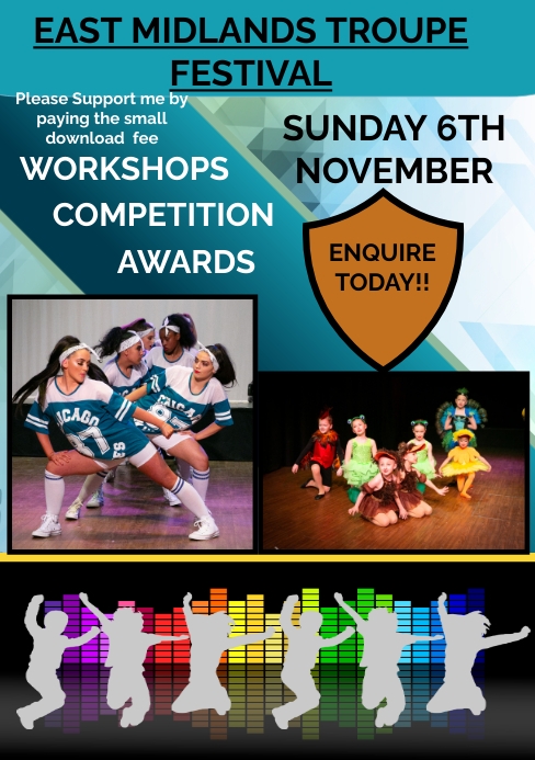 Dance Competition Event Flyer Template | PosterMyWall