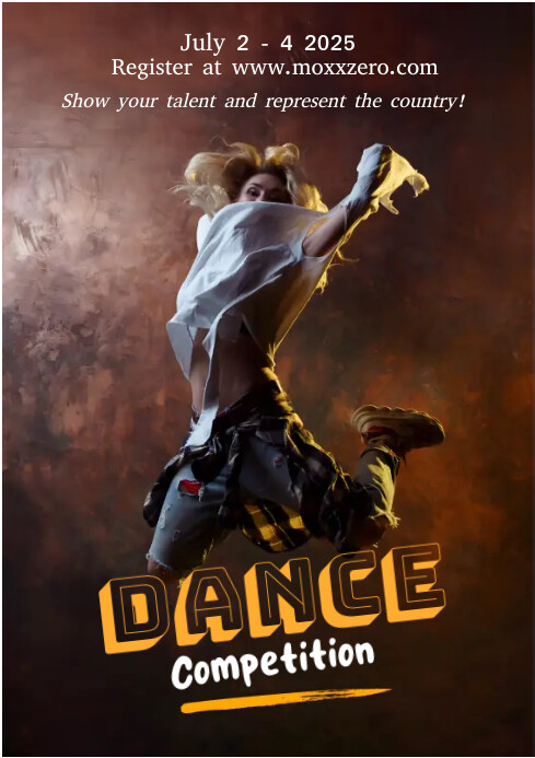 Dance Competition Flyer Template | PosterMyWall
