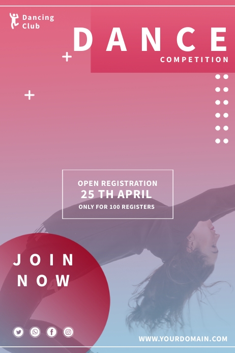 Dance Competition Template | PosterMyWall