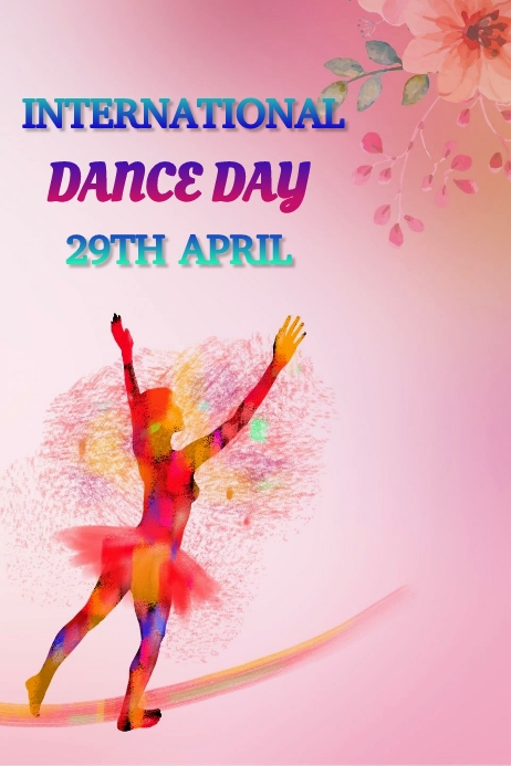 Dance Day Template | PosterMyWall