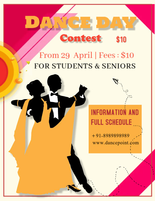 dance day Template | PosterMyWall