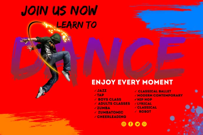 Dance design (5) Template | PosterMyWall