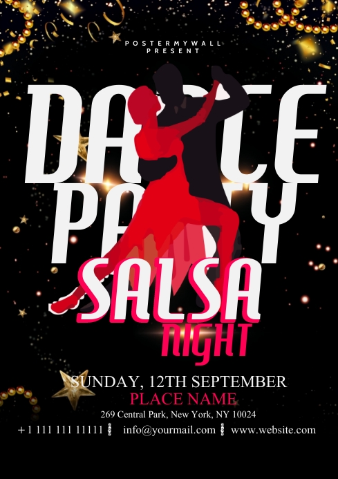 Dance Template | PosterMyWall