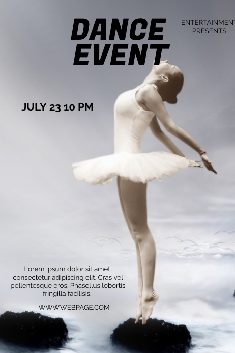 Dance Template | PosterMyWall