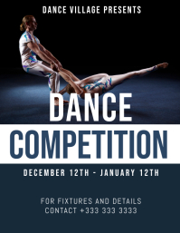 Dance Contest Flyer Template | PosterMyWall