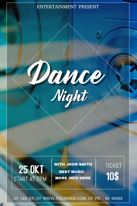 Dance event flyer template | PosterMyWall