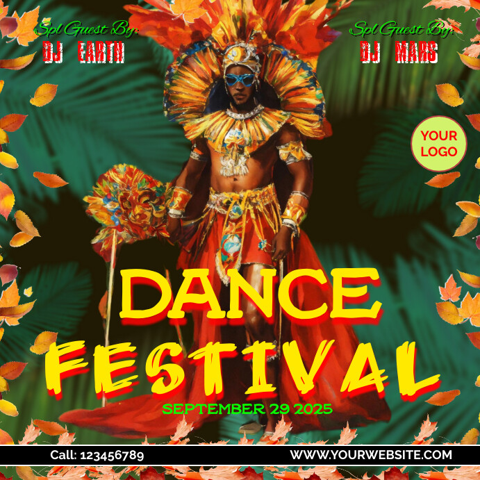 DANCE FESTIVAL CONCERT Template | PosterMyWall