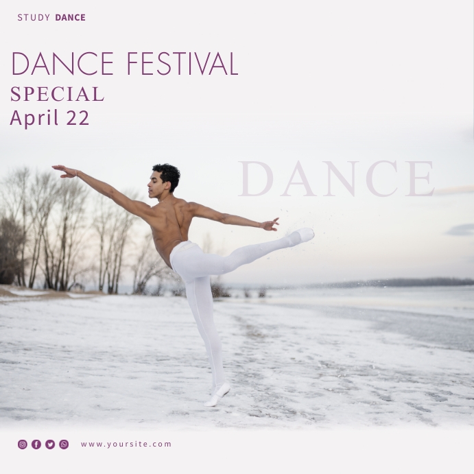 Dance Festival Template | PosterMyWall