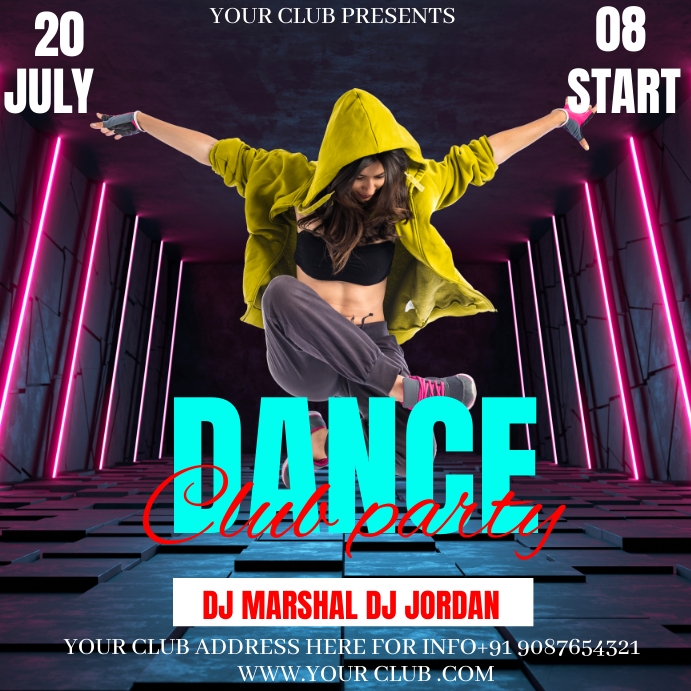 dance flyer Template | PosterMyWall
