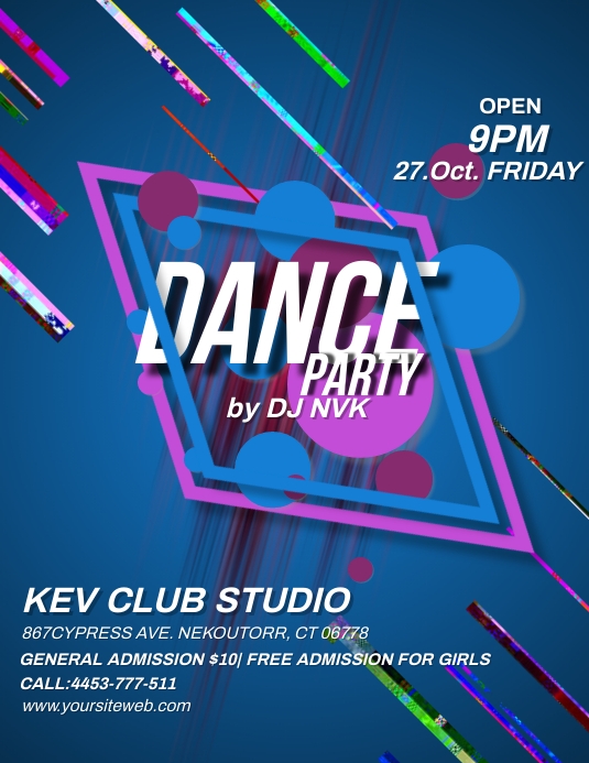 Copy of Dance flyer template (3) | PosterMyWall