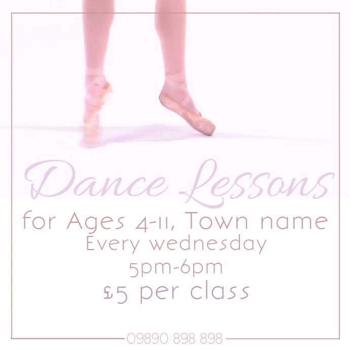 Copy of Dance instagram post video | PosterMyWall