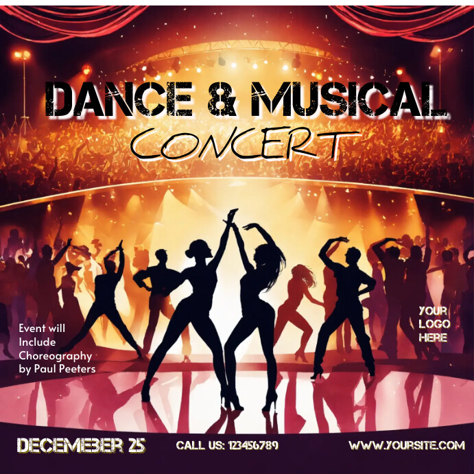 Copy of Dance Musical Concert | PosterMyWall