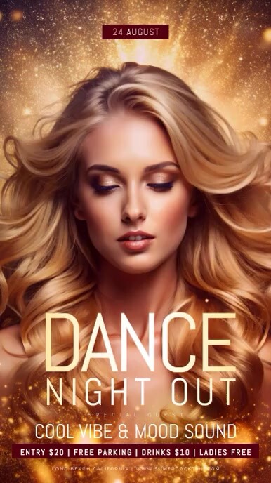 Modèle Dance Night After Hours Party Instagram Ad | PosterMyWall