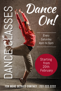 210+ dance class banner Customizable Design Templates | PosterMyWall